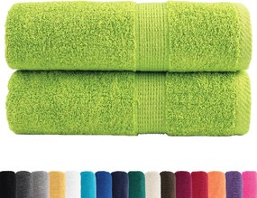 Premium ručníky SOLUND 2ks jablkově zelené 30x50cm 600g/m² 137494