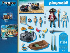 Playmobil Playmobil 71254 Starter Pack Pirát s člunem
