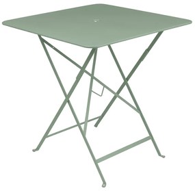OnaDnes -20% Kaktusově zelený kovový skládací stůl Fermob Bistro 71 x 71 cm