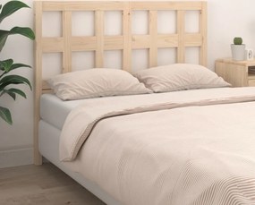 vidaXL Čelo postele 125,5 x 4 x 100 cm masivní borovice [818914] Barva: Přírodní