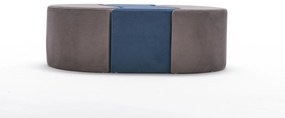 Atelier del Sofa Taburet Alya Puf - Mink, Blue, Norková, Modrá