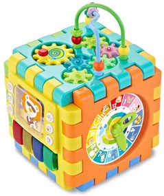 Interaktivní hrající kostka Baby Mix velká Multicolor