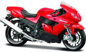 Maisto kawasaki ninja zx-14r 1:18 červená