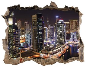 Wallmuralia Fototapeta díra na zeď Marina Dubaj 95x64 cm