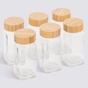 Sada nádob na koření FORMO, 6 x 120 ml