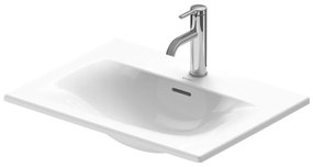 Duravit Viu - Vestavné umyvadlo, 60x45 cm, bílá, 0385600000