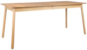 Jasanový rozkládací jídelní stůl ZUIVER GLIMPS 180/240x90 cm