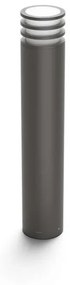 PH 17403/93/P0 Hue White Venkovní sloupkové svítidlo Philips Lucca 17403/93/P0 antracitové, 2700K, 77cm - PHILIPS HUE (915005561401)