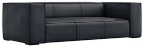 Tmavě modrá kožená pohovka 227 cm Madame – Windsor &amp; Co Sofas