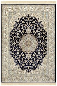 Nouristan - Hanse Home koberce Kusový koberec Naveh 104378 Darkblue/Cream - 195x300 cm