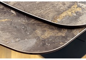 Massive home | Rozkládací keramický jídelní stůl Magma 180-220-260cm taupe mramor