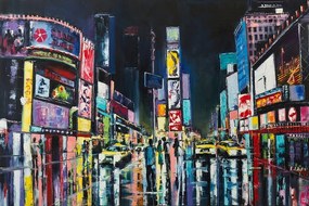 Samolepící tapeta barevný New York - 150x100 cm