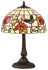 Butterfly stolní lampa Tiffany 63998