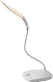 Rabalux Bílá LED stolní lampička Bedi 2W 74234
