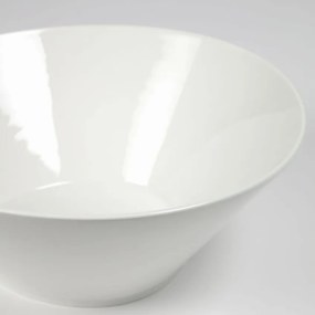 Bílá porcelánová miska Kave Home Pierina 24,5 cm