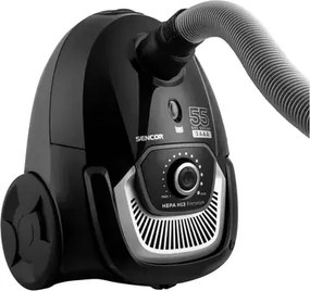 SENCOR SVC 5501BK černá / Sáčkový vysavač / 700 W / 2L / 75 dB / 8m rá