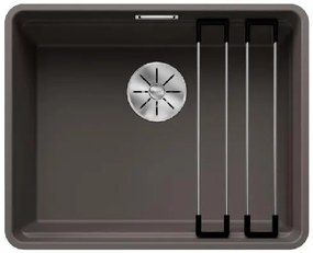 Blanco Etagon 500 - Silgranitový dřez, 527x427 mm, s příslušenstvím, InFino, šedá 527257