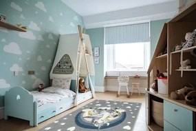 Koberec Tanami Kids B9764A šedý / bílý