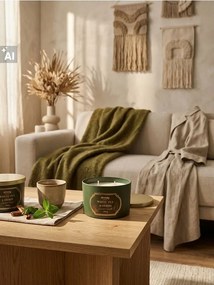 Sinsay - Vonná svíčka White Tea & Herbs - zelená
