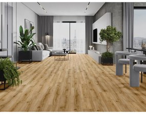 Mexen Beaver Creek, vinylová podlaha 1227 x 187 mm LVT Dryback 2,5 mm, PVC podklad, 4stranná V-drážka, dub, F1302-1227-187-255-4V1-01