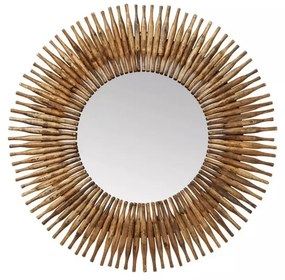 KARE DESIGN Zrcadlo Sunlight 120 × 120 × 3 cm