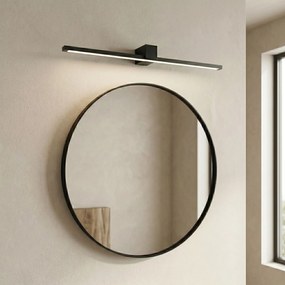 Toolight Rea, Koupelnové nástěnné LED svítidlo SWE051-1W 80 cm Black, OSW-20151