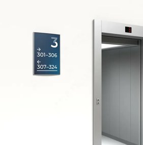 ACCEPT Orientační tabule Klassik UNI A2 (420 x 594 mm) - rozměr 420 x 594 mm