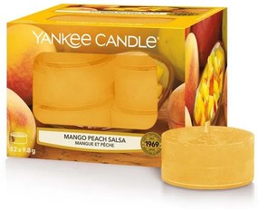 Yankee Candle - čajové svíčky Mango Peach Salsa 12 ks