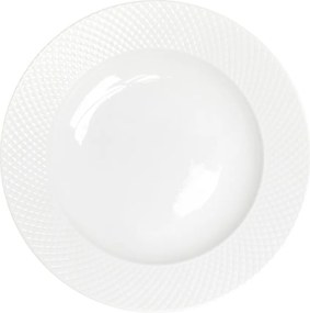 12dílná sada bílých porcelánových talířů Bonami Essentials Imperio