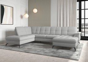XXXLutz SEDACÍ SOUPRAVA, textil, světle šedá Sit & More - Sedací soupravy - 00014401334F
