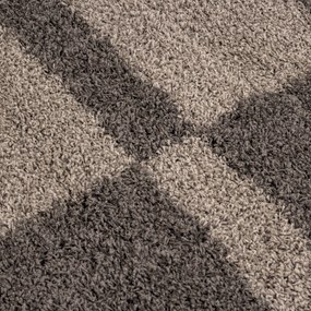 Ayyildiz Kusový koberec GALA 2505, Taupe Rozměr koberce: 200 cm KRUH