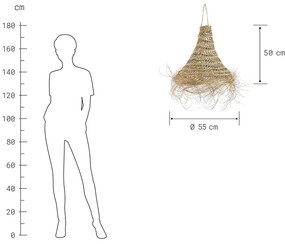 Butlers BOMAS Stínidlo na lampu 50 cm