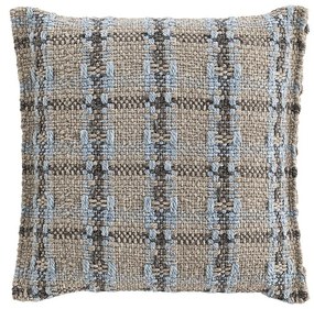 Gan designové zahradní polštáře Garden Layers Small Cushion Blue Checks