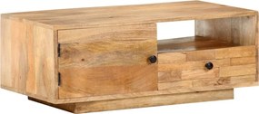 vidaXL Konferenční stolek 90 x 50 x 35 cm masivní mangovníkové dřevo [320467]