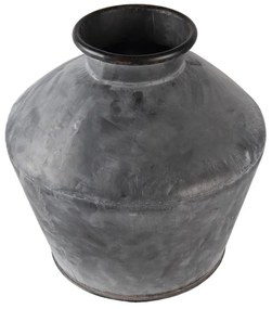 Šedá dekorativní váza Rogier – 39x38 cm