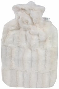 Termofor Hugo Frosch Classic s umělou kožešinou 1,8 l, bílá