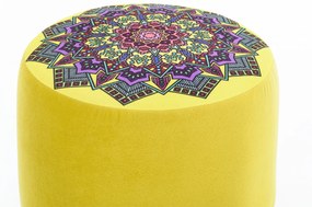 Atelier del Sofa Taburet Latina, Žlutá, Zelená, Purpurová, Lila, Růžová, Modrá