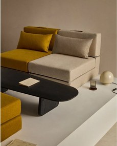 Rozkládací křeslo šedobéžové Arty – Kave Home