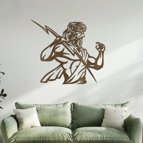 dřevo života Dřevěná dekorace ZEUS Zvolte rozměr (cm): 40x35, Zvolte barvu dekoru: Ořech