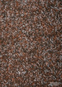 Metrážový koberec zátěžový Rambo Res 80 hnědý - šíře 4 m