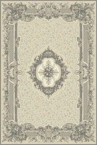 Kusový koberec Nefretete světle béžový 100 x 180 cm