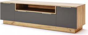 TV stolek 1,8 m Lava / dub kraft Luna