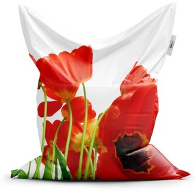 Sablio Sedací vak Classic Tulipány - 200x140 cm