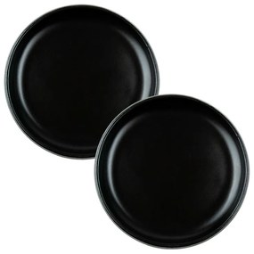 Set dezertních talířů Eclipse 16cm, 2ks, černý