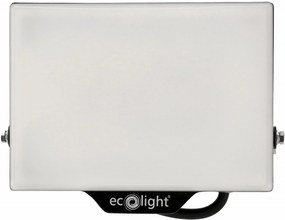 ECOLIGHT LED reflektor 50W 2v1 - neutrální bílá + čidlo pohybu