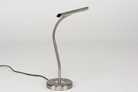 Stolní designová LED lampa Bank Retro Silver