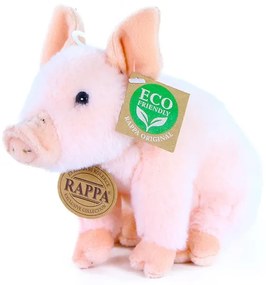 Rappa Plyšové prase 18 cm ECO-FRIENDLY