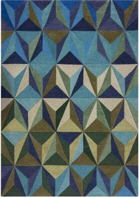 XXXLutz RUČNĚ TKANÝ KOBEREC, 120/170 cm modrá Flair Rugs - Online Only koberce & rohožky - 003165016901