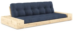 Tmavě modrá rozkládací pohovka 244 cm Base – Karup Design