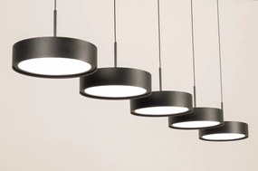 Závěsné LED svítidlo Bonn Nero 5 Lineo